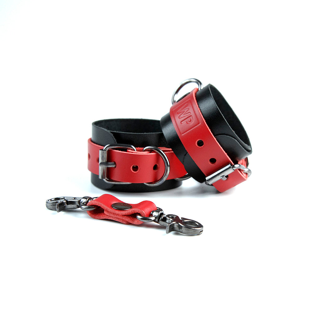 Handcuffs "Revival". Handmade Leather BDSM cuffs.